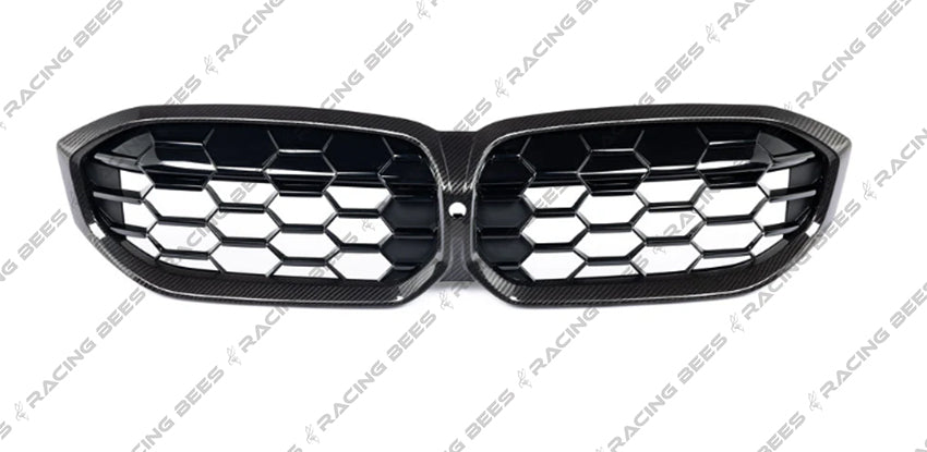 2023+ BMW G20 LCI 3 Series M340I Style Front Grille (CARBON FIBER ...