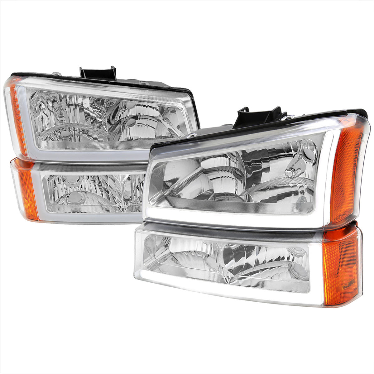 2003-2007 Chevrolet Silverado /2002-2006 Chevrolet Avalanche LED Bar F ...