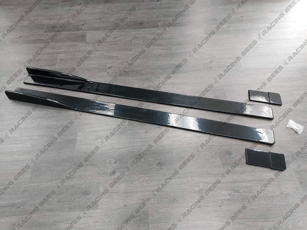 Universal Side Skirt Extensions Performance Style — RACINGBEES