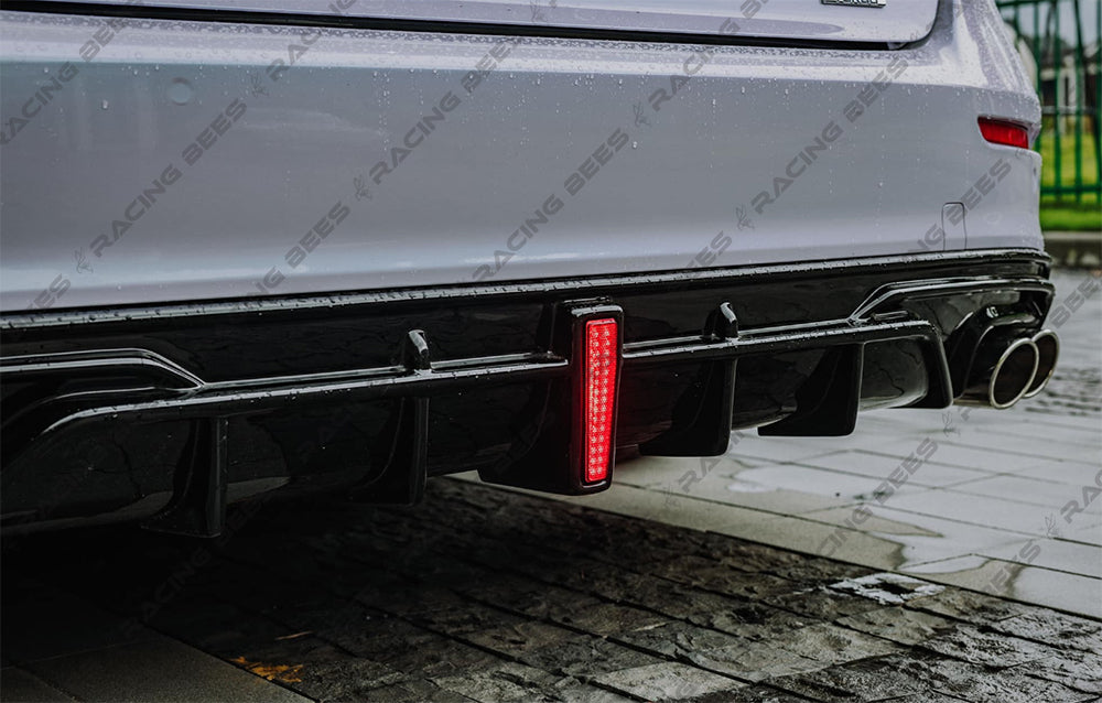 2023+ Honda Accord Sedan ACR Style Rear Bumper Diffuser (Black ...