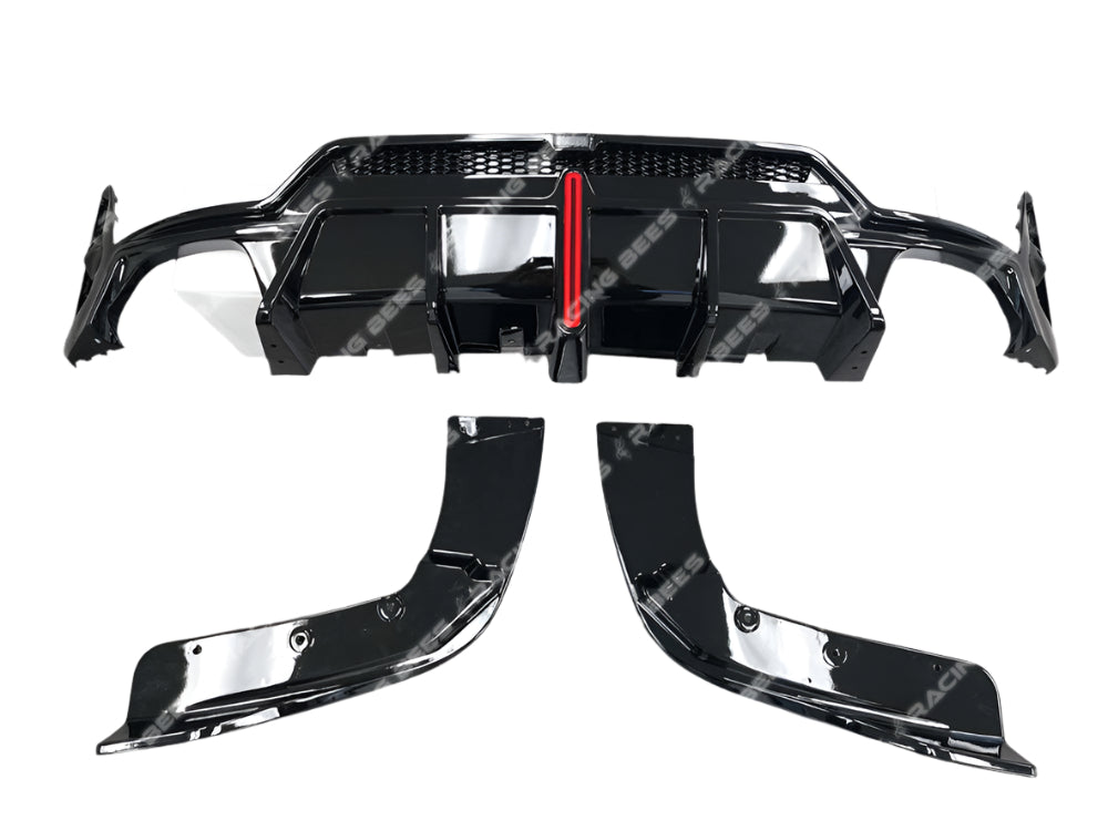 2023+ BMW G20 3 Series A Style Rear Diffuser (Quad Outlet) — RACINGBEES