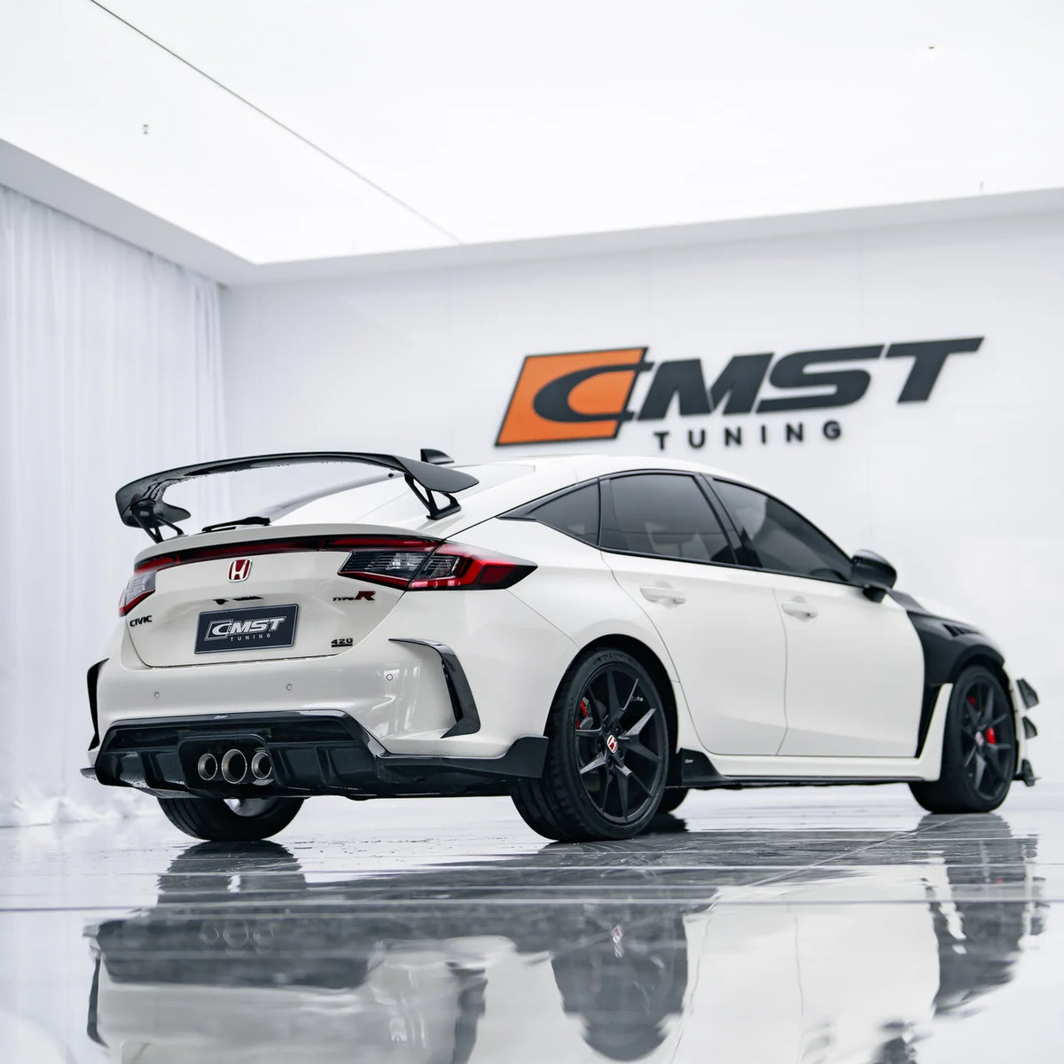 2022+ Honda Civic FL5 Type-R CMST Rear Diffuser (Carbon Fiber) — RACINGBEES