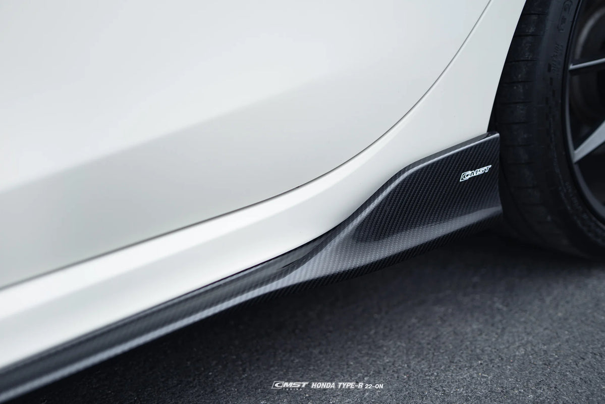 2022+ Honda Civic FL5 Type-R CMST Side Skirts (Carbon Fiber) — RACINGBEES