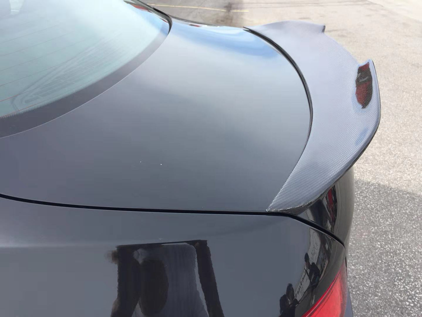 2011-2017 BMW F10 5 Series Trunk Spoiler PSM Style (Carbon Fiber ...