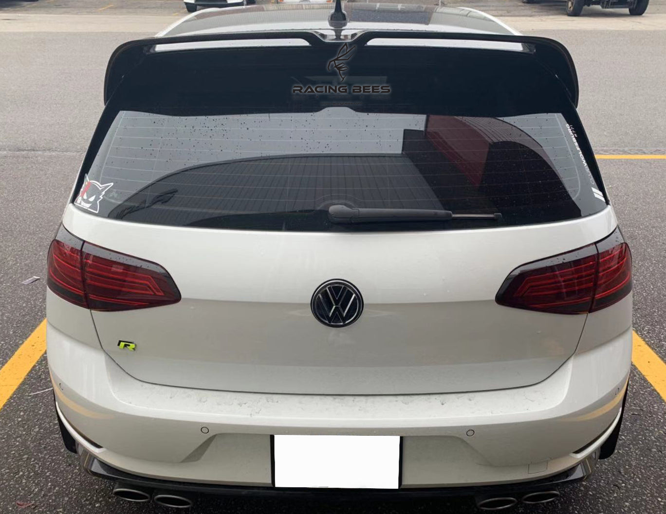 2014-2019 Volkswagen MK7 Golf GTI/R Trunk Spoiler MD Style (Carbon Fib ...