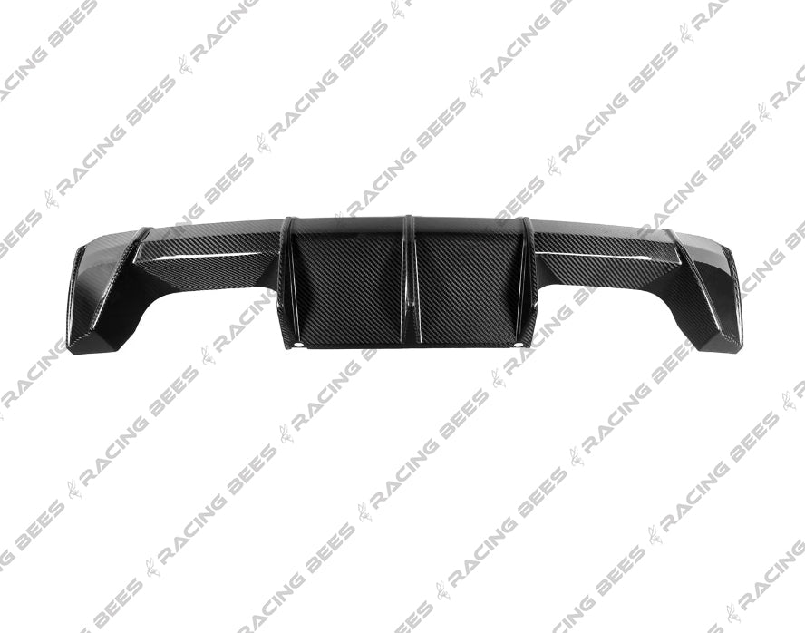 2021+ BMW G80/G82 M-Performance Euro Spec Style Rear Diffuser (Carbon ...