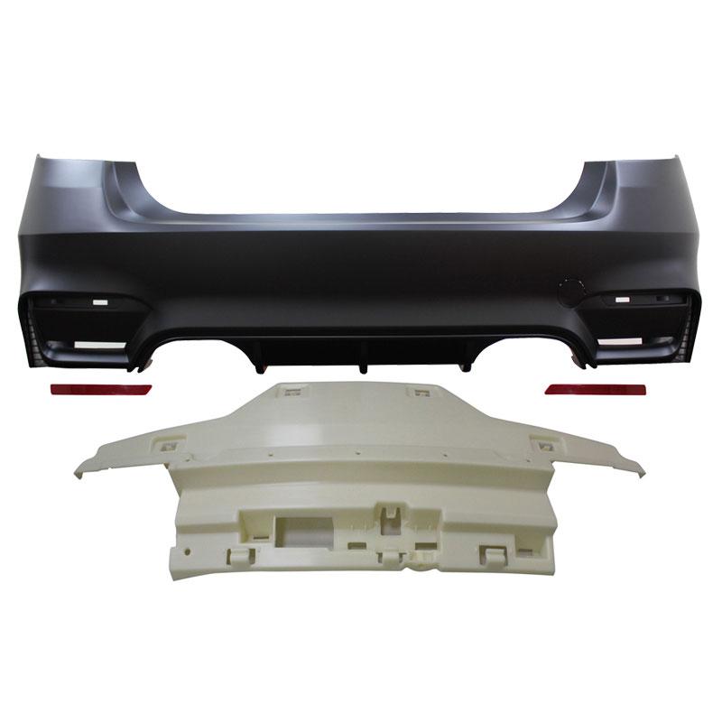 2012-2018 BMW F30 3 Series F80 M3 Style Rear Bumper Conversion — RACINGBEES