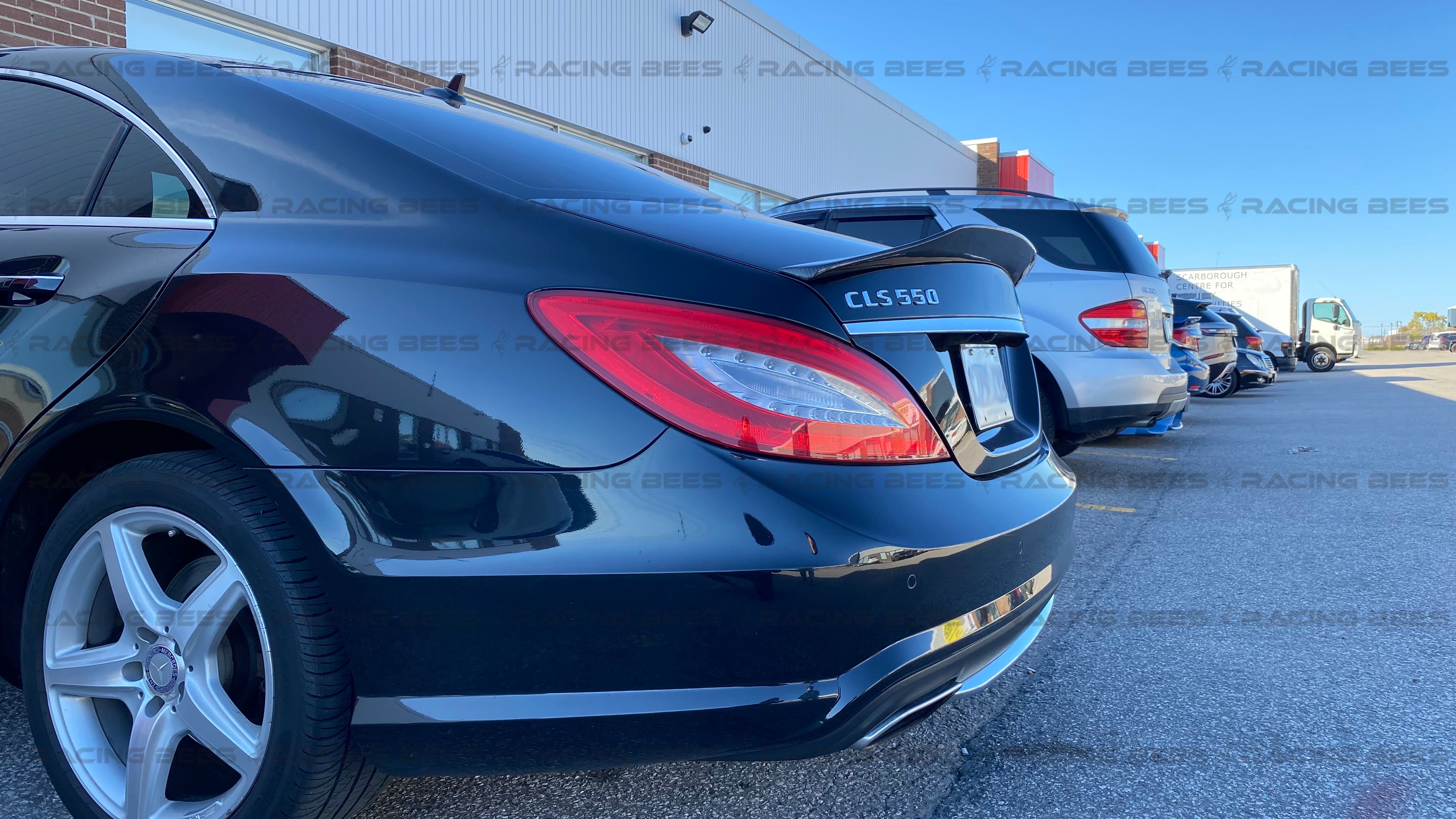 2012-2017 Mercedes-Benz CLS Class Sedan PSM Style Trunk Spoiler (Carbo ...